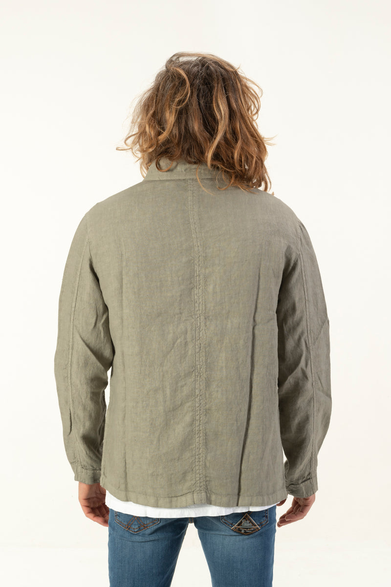 Mentor Mastic Linen Field Jacket – G148